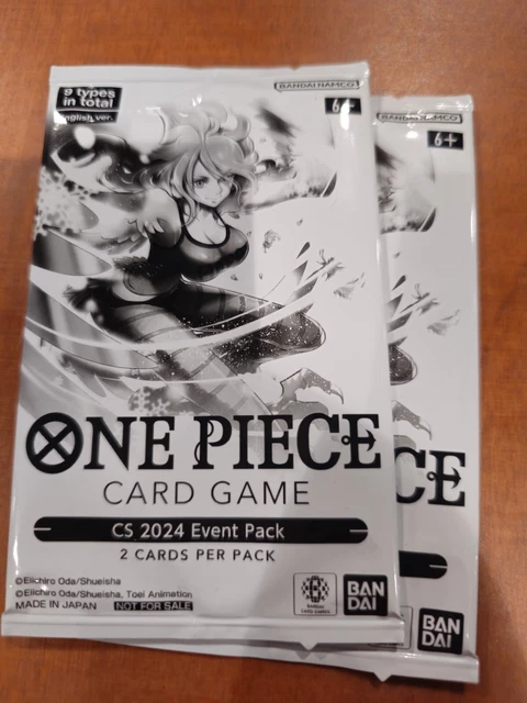 ONE PIECE CARD Game Championship Finals CS 2024 Event Pack x2 #2 £55.00 ...