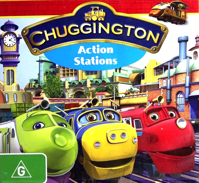 CHUGGINGTON DVD ACTION Stations (DVD, 2008) - FAST SAME / NEXT DAY POST ...
