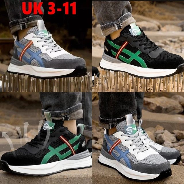 LIGHTWEIGHT SAFETY TRAINERS Boots Shoes Steel Toe Cap Men Women Work ...