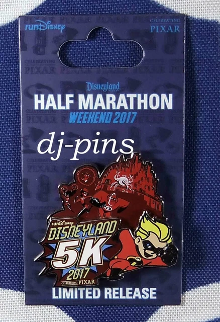 DLR RUNDISNEY PIXAR 5K Event The Incredibles Dash Disney Pin 125632 EUR ...