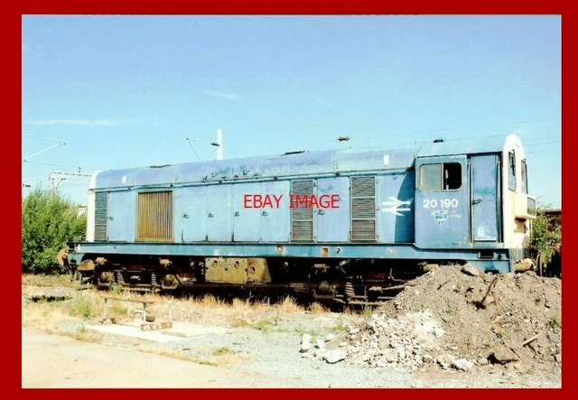 PHOTO BR Class 20 Loco No 20190 £1.45 - PicClick UK