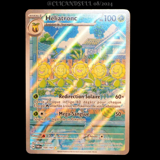 CARTE POKÉMON HÉLIATRONC TWM 169 Mascarade Crépusculaire EUR 7,00 ...