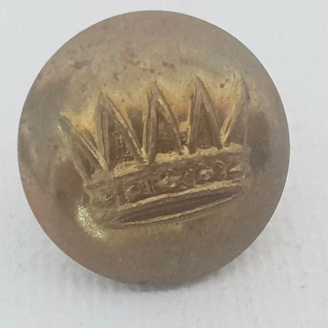 WW2 BRITISH MALAYA Royal Malay regiment button 16.5mm brass gaunt ...