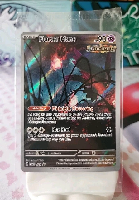 POKÉMON TCG - Flutter Mane SVP 097 - Black Star Promo - Temporal Forces Promo - EUR 6,22 ...