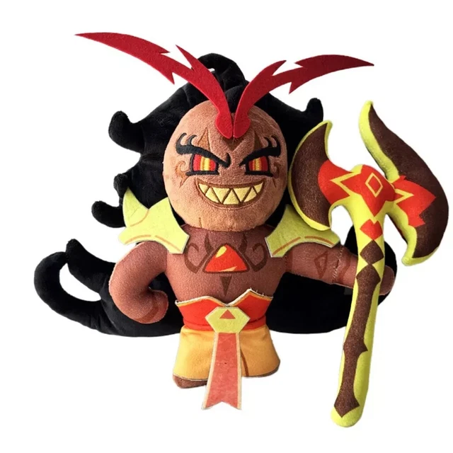 BURNING SPICE COOKIE - Figure Plush Doll Cookie Run: Kingdom Game ...