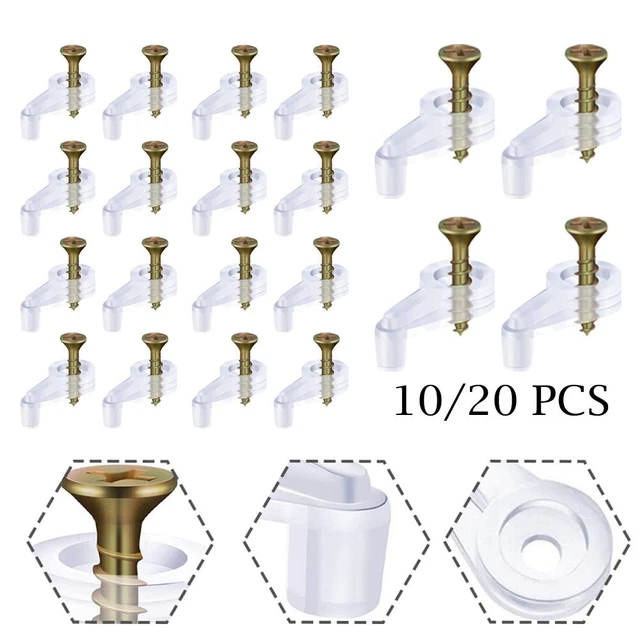 CONVENIENCE GLASS RETAINER Clips Kit & Screws Craft Improvement ...