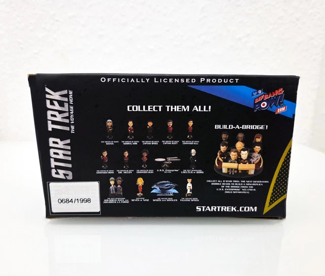 STAR TREK IV Wackelkopf-Figur Whales & Spock Limitierte Rarität Neu EUR ...