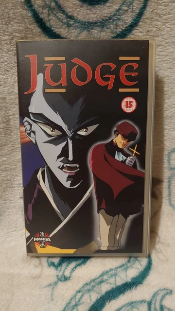 JUDGE (ANIME) (DUBBED) (VHS/SH, 1993) £9.99 - PicClick UK