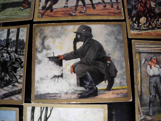 1933 GERMAN WWII Era Army Reichswehr Wehrmacht 33 Cigarette Cards ...