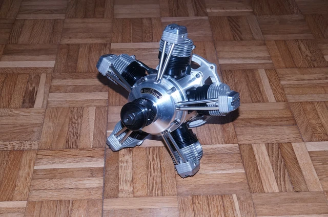 OS MAX SIRIUS Radial FR5-300 5-Cylinder 50cc 4-Stroke RC Model Engine ...