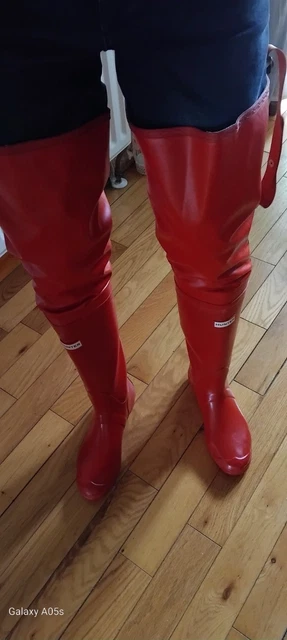 RARE OSTEN RED Hunter Hip Waders £260.72 - PicClick UK