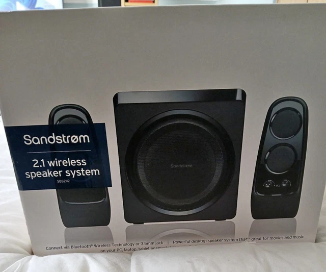 SANDSTROM 2.1 WIRELESS Bluetooth Speaker System Sbs2112 New £75.58 ...