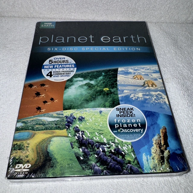 PLANET EARTH (DVD Box Set, Six Disc Special) Bbc New & Sealed, Free ...