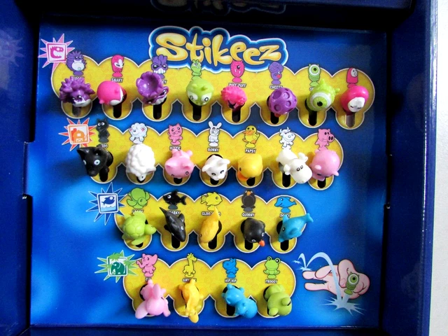 COFFRET 24 FIGURINES Micro Popz ! Stikeez LIDL 2014 Micropopz avec ...