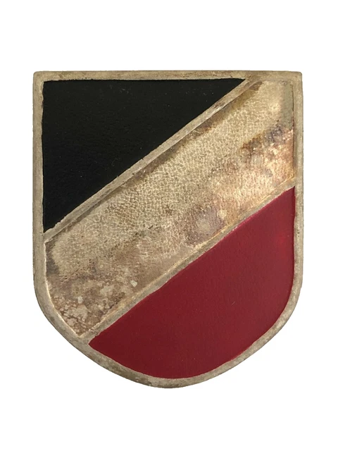 GERMAN ARMY WW2 Afrika Korps metal shield badge for the tropical pith ...