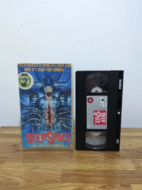 DEEP SPACE EX Rental VHS, Alien Horror 1988.Trans World Entertainment ULTRA RARE £10.00 ...