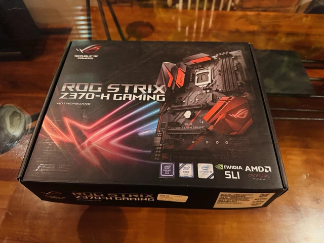 ROG STRIX Z970-H Gaming Motherboard ATX LGA1161, INTEL Z370, DDR4 3866 ...