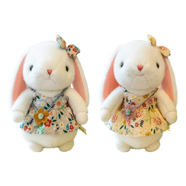 RABBIT PLUSH TOY Long Ears Rabbit Animal Stuffed Children's Toy ...