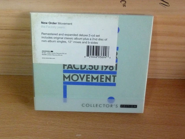 NEW ORDER Movement - deluxe collector's edition 2cd £19.99 - PicClick UK