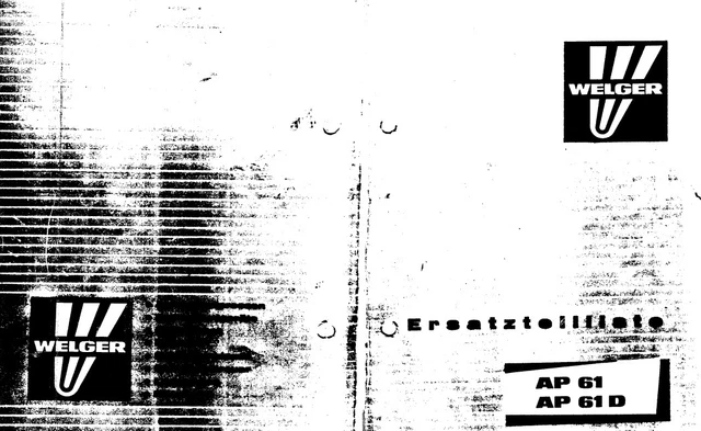 WELGER AP61 BALER Parts Manual (PDF file) SPARE PARTS LIST CATALOGUE £9.99 - PicClick UK