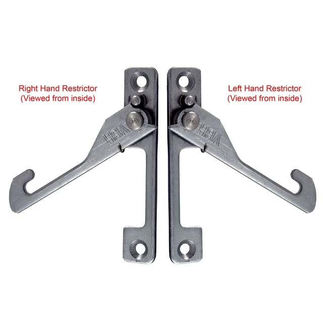 VBH WINDOW CONCEALED Restrictor UPVC Casement Safety Catch Non Cable ...