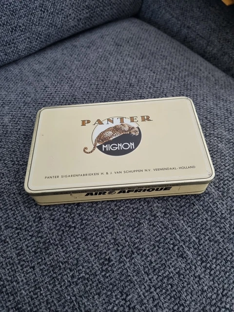 1 BOITE MÉTAL cigares PANTER MIGNON SIGARENFABRIEKEN made in HOLLAND ...