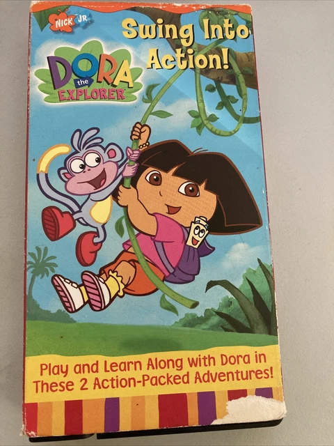 DORA THE EXPLORER - Swing Into Action VHS 2001 Nick Jr **Buy 2 Get 1 ... DORA THE EXPLORER - Swing Into Action VHS 2001 Nick Jr **Buy 2 Get 1 ...