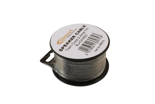 CONNECT MINI BOBINE Câble De Haut-Parleur Automobile Jumeau 2 X 12/0.20 ...