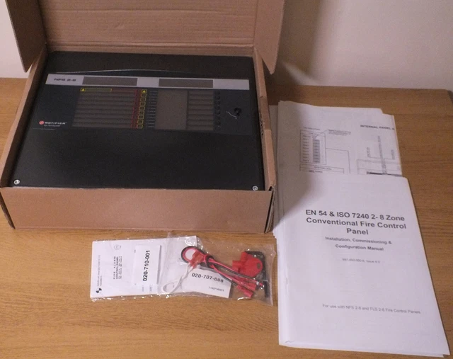 NOTIFIER FIRE ALARM Panel NFS4 002-490-149 4 Zone £240.00 - PicClick UK