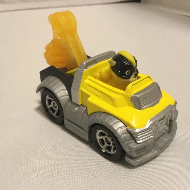 PAW PATROL RUBBLE’S Tow Truck Mighty Pups Diecast Car True Metal $2.75 ...
