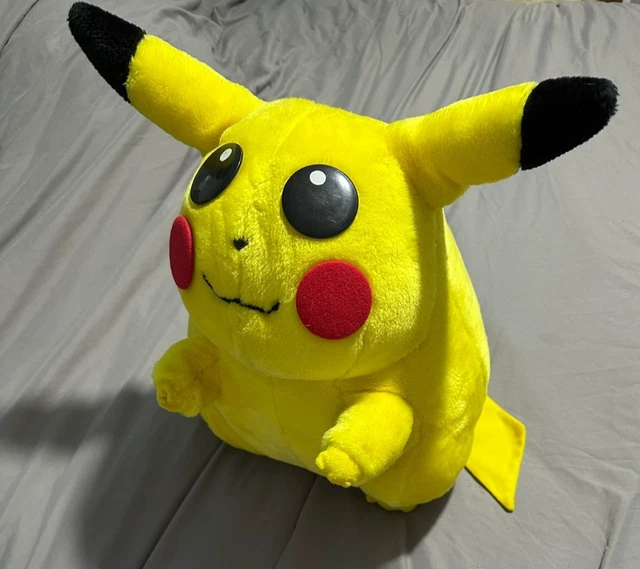 POKÉMON PIKACHU 16” X Large Plush 2000 Play by Play Nintendo Vintage ...