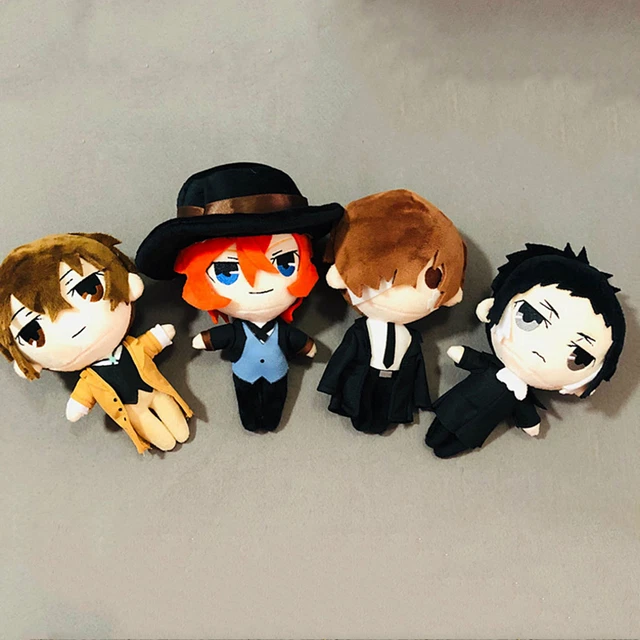 ANIME BUNGO STRAY Dogs Doll Dazai Osamu Nakahara Chuya Plush Cute ...