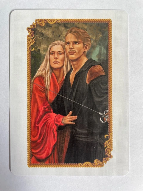 PRINCESS BRIDE FANTASY Knight Wizard Swap Playing Card: Special JOKER ...