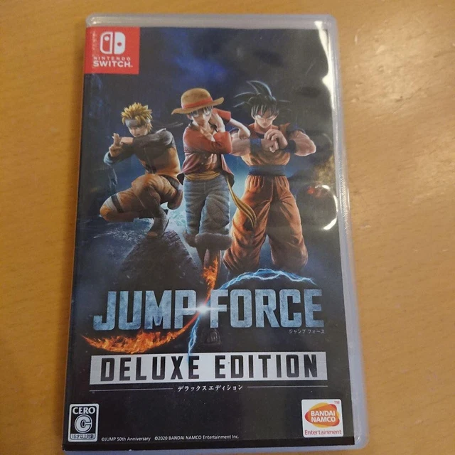 JUMP FORCE DELUXE Edition Nintendo Switch giapponese inglese usato ...