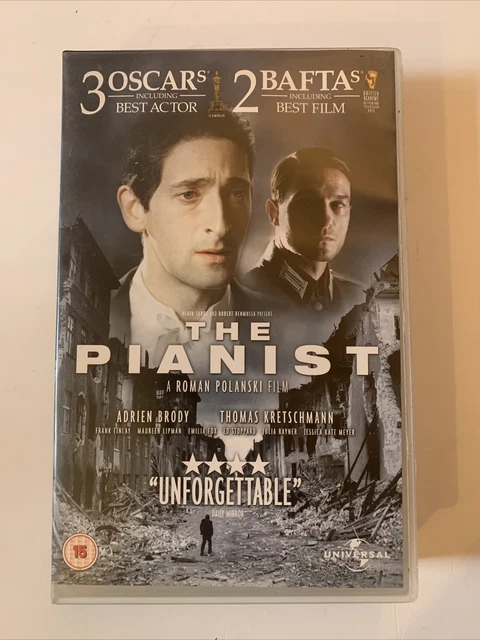 THE PIANIST - Big Box vhs video tape - Promotional Sample Copy £10.00 ...