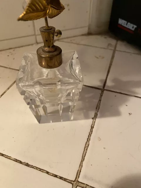BEAUTIFUL VINTAGE IRICE Made in France Perfume Bottle Aurora Borealis £ ... BEAUTIFUL VINTAGE IRICE Made in France Perfume Bottle Aurora Borealis £ ...