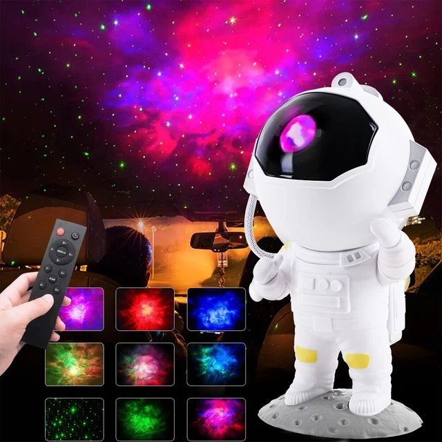 ASTRONAUT STAR SPACE Projector Galaxy Night Light - Starry Nebula ...
