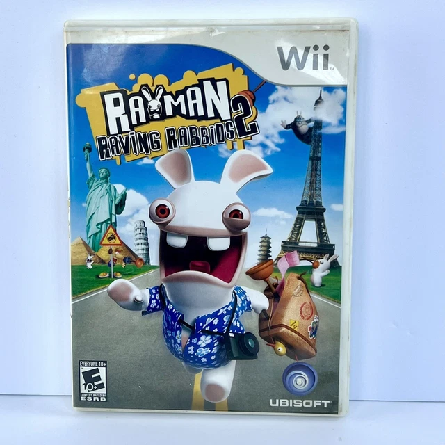 RAYMAN RAVING RABBIDS 2 Nintendo Wii Video Game £9.47 - PicClick UK