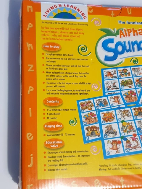 LIVING AND LEARNING Alphabet Soundtrack £25.95 - PicClick UK