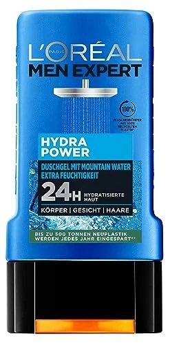 L'ORÉAL MEN EXPERT Gel douche et shampooing pour homme, bain douche ...
