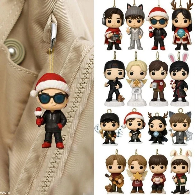 STRAY KIDS ADVENTSKALENDER 2025 Weihnachten Countdown Kalender 2D Acryl ...