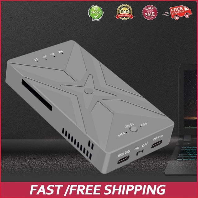 M.2 NVME M2 SSD Case Dual Bay RAID Hard Disk Box Gen 2 20Gbps for ...