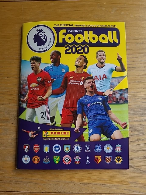 PANINI FOOTBALL PREMIER League Sticker Album 2020 100% Complete. £49.99 ...