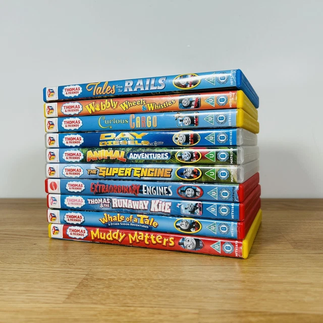 THOMAS THE TANK Engine Animation DVD Bundle Collection Job Lot x10 EUR ...