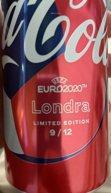 EURO 2020 COCA Cola Limited Edition 9/12 Londra Lattina 330ml ...