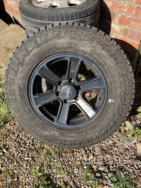 ISUZU DMAX XTR alloy wheel and tyre £34.00 - PicClick UK