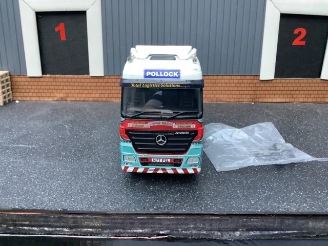 CORGI MODEL TRUCK 1:50 scale - POLLOCK MERCEDES ACTROS BENZ £19.99 ...