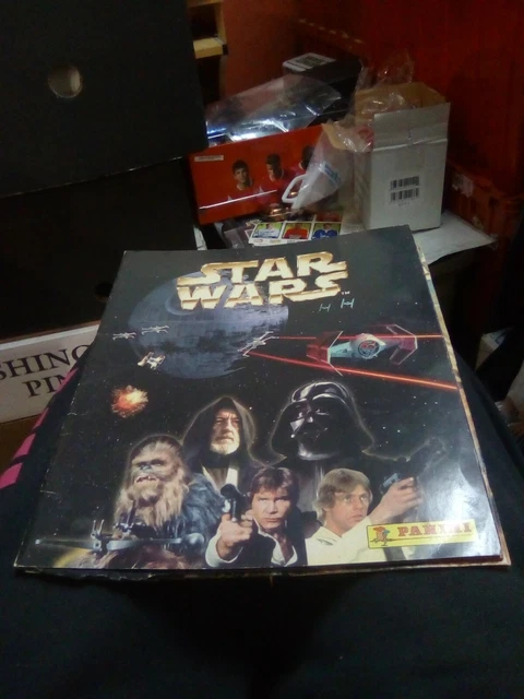 COMPLETE STICKER ALBUM Book Panini Star Wars With Poster EUR 58,37 ...