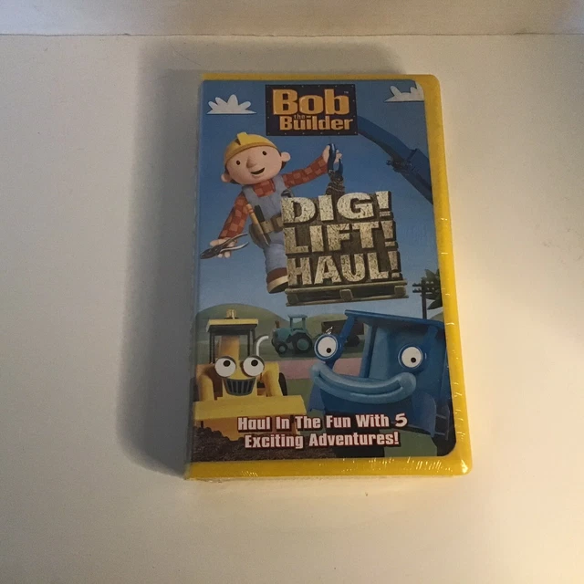 BOB THE BUILDER VHS Promo Marketing Store: Dig Lift Haul 2004 5 Ep ...