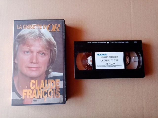 CASSETTE VHS - Claude Francois - La cassette d'or EUR 6,00 - PicClick FR